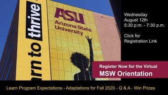 MSW Orientation | Arizona State University
